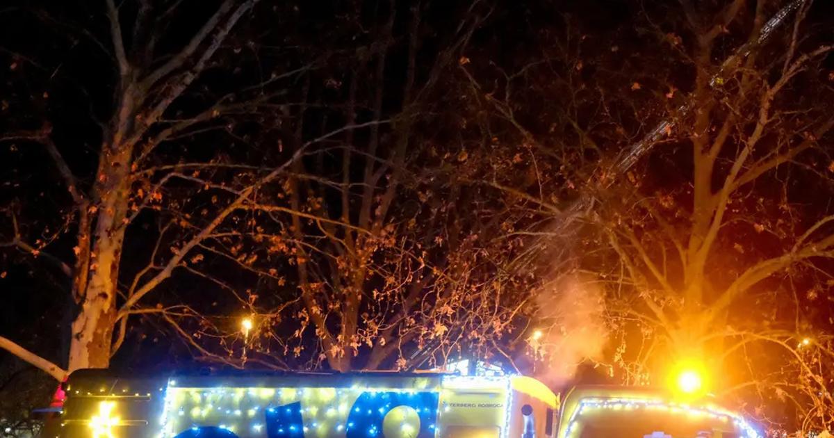 Vianočné smetiarske auto