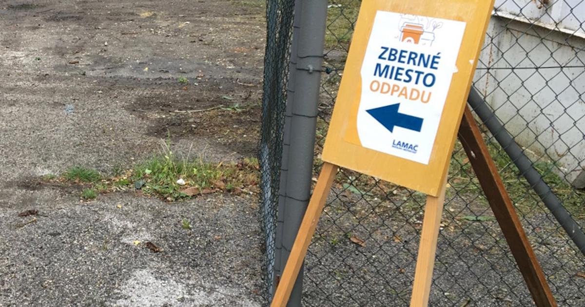 Zberné miesto Pod násypom 19 bude v sobotu 1. 11. zatvorené